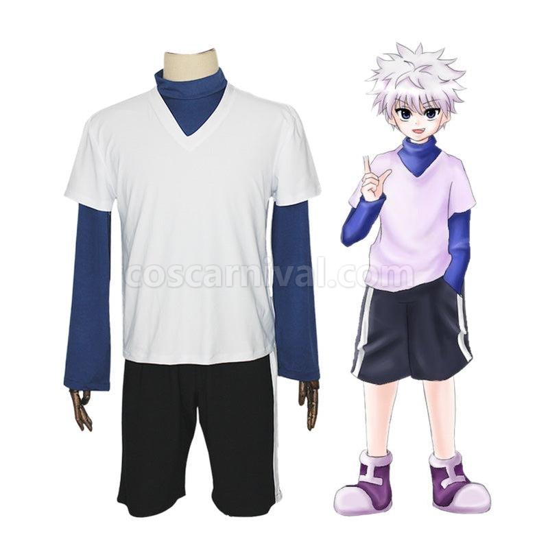 Hunter X Hunter Killua Zoldyck Cosplay Costume coscarnival – Coscarnival