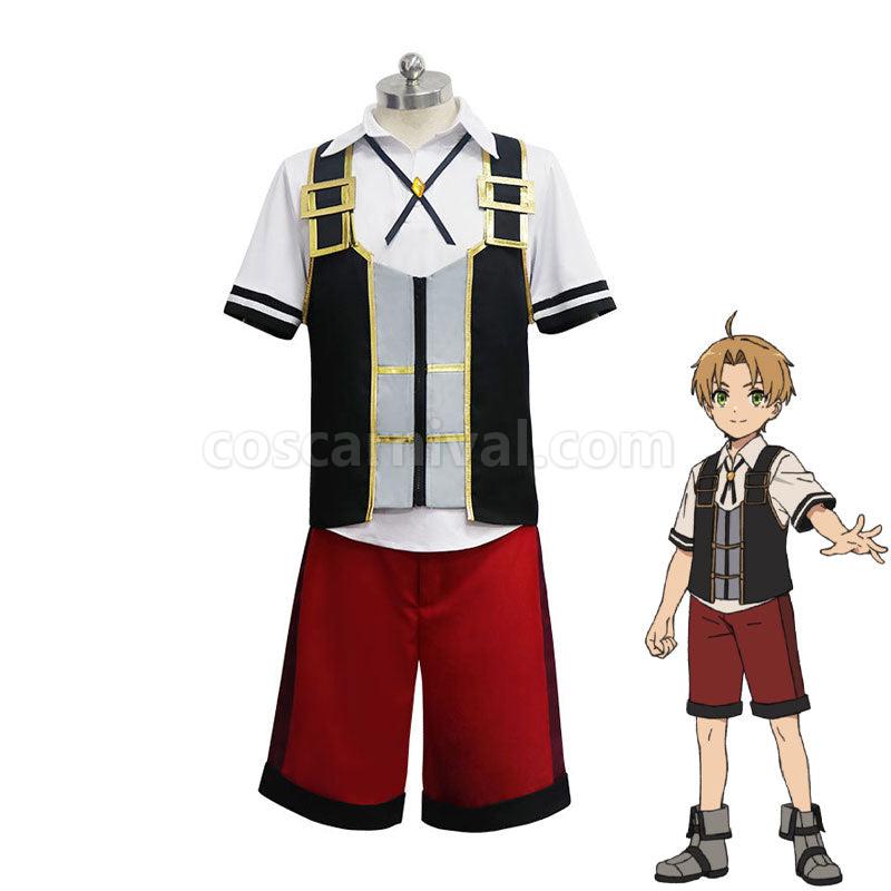 Mushoku Tensei Rudeus Greyrat Fullset Cosplay Costume coscarnival ...