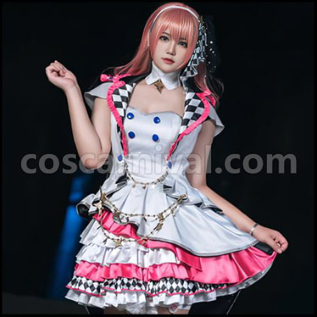 Hatsune Miku: Colorful Stage! Luka more more jump Cosplay Costume cosc ...