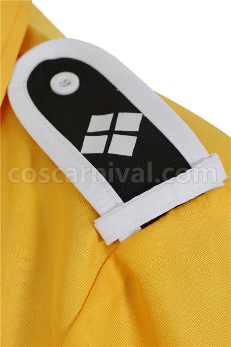 Hellsing Seras Victoria Yellow Dress Uniform Cosplay Costume coscarniv ...